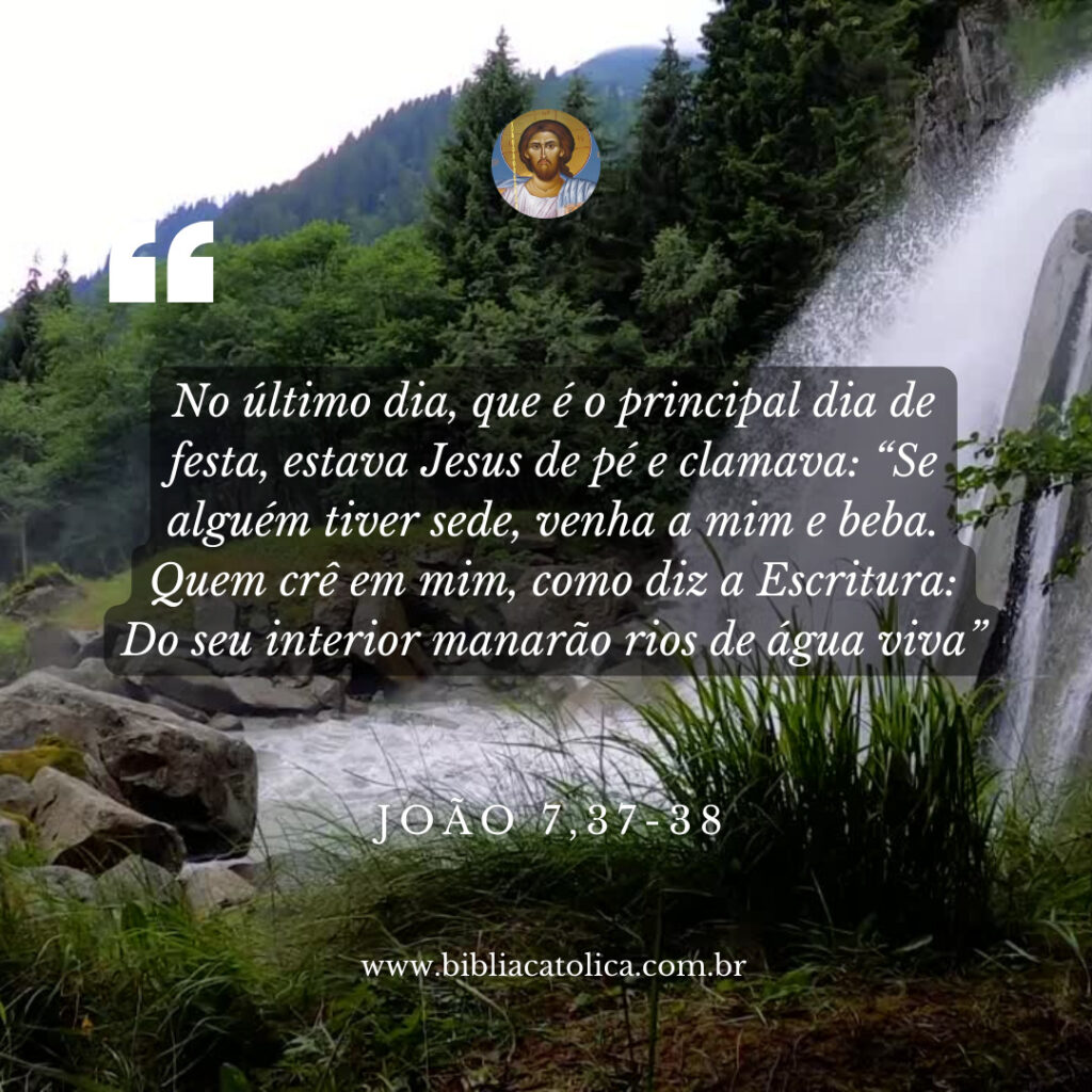 João 7,37-38 - Bíblia Católica Online